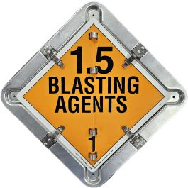 5 LEGEND FLIP PLACARD: - Explosive 1.1D, Explosives 1.4S, Blasting ...