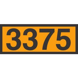 RIGID VINYL PLACARD, RECTANLGE 3375